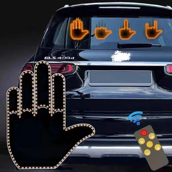 LED emoji za automobile - RUKA – Tvoj Bazar